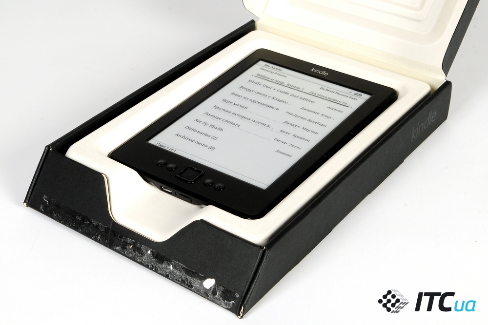 Обзор ридера Amazon Kindle 5