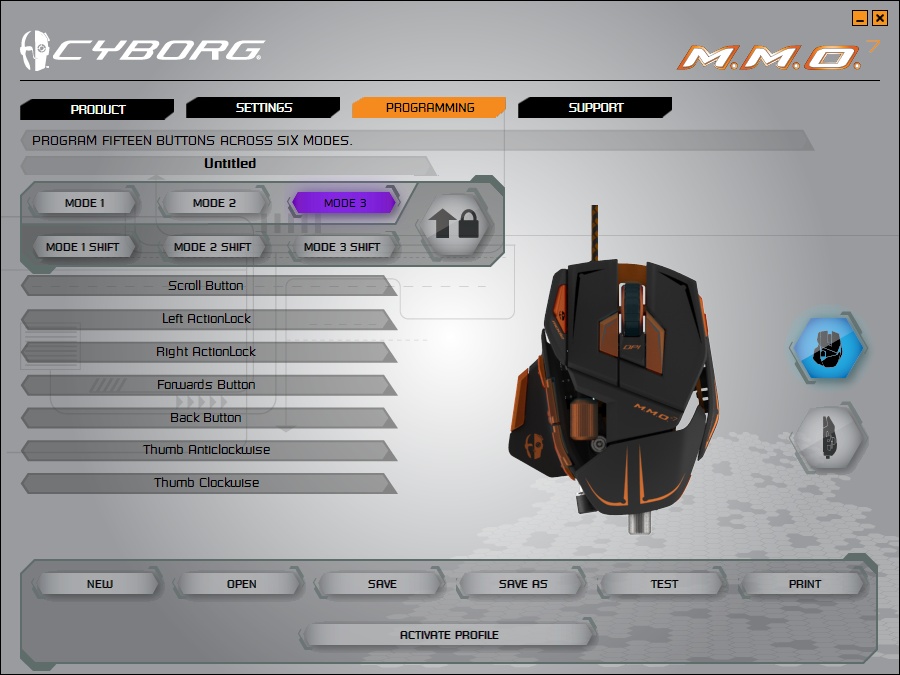 Обзор Cyborg M.M.O. 7 Gaming Mouse