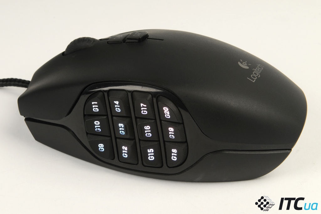 Обзор игровой мыши Logitech G600 MMO Gaming Mouse