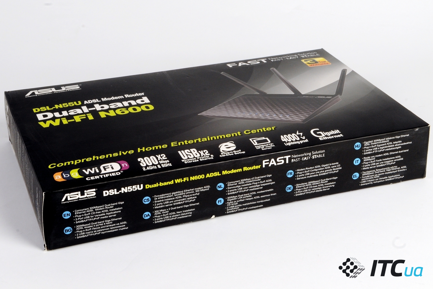 Экспресс-обзор ADSL-маршрутизатора ASUS DSL-N55U