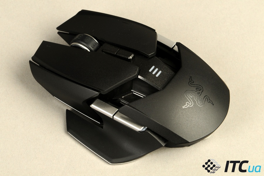 Razer Ouroboros: беспроводная мышь-трансформер