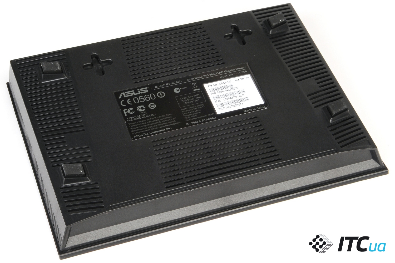 Экспресс-обзор беспроводного маршрутизатора ASUS RT-AC66U