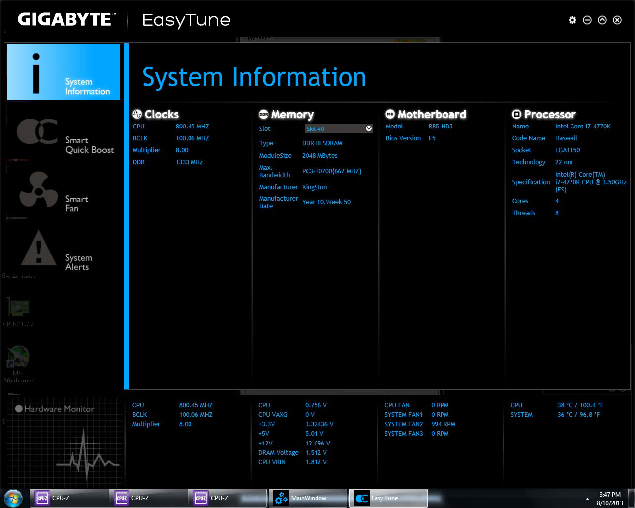 Обзор материнской платы GIGABYTE GA-B85-HD3