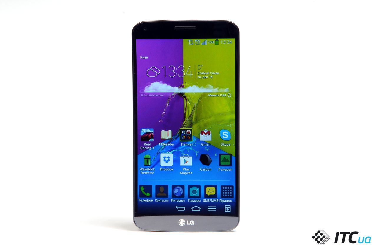 Обзор смартфона LG G Flex