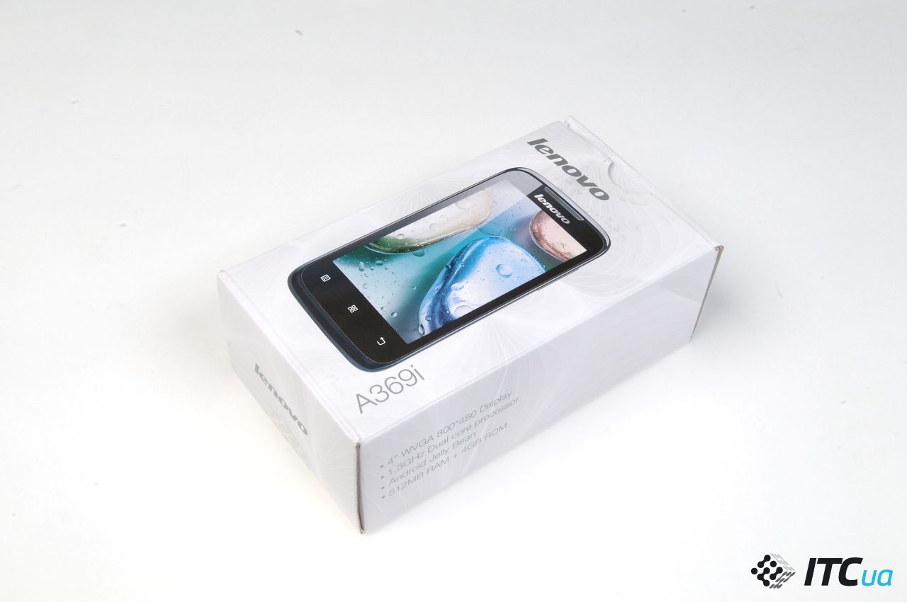 Обзор смартфона Lenovo Ideaphone A369i
