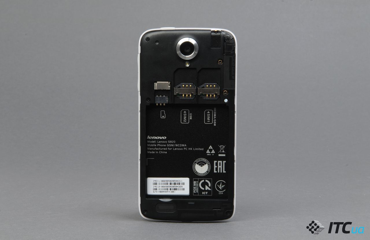 Обзор смартфона Lenovo Ideaphone S820