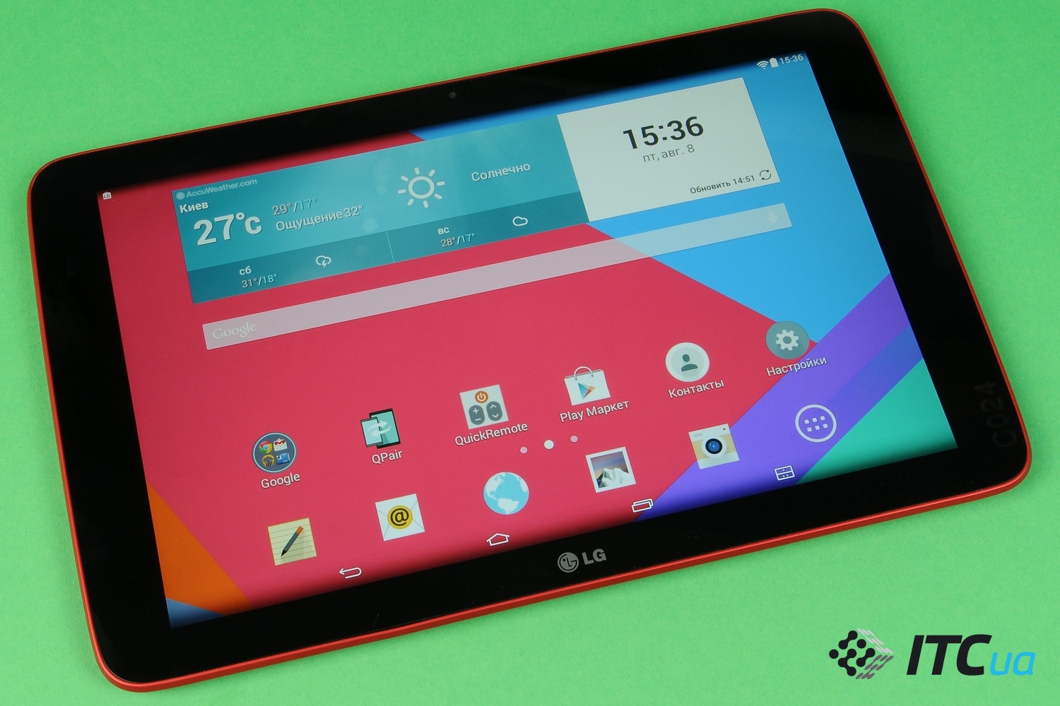 Обзор планшета LG G Pad 10.1 (V700)