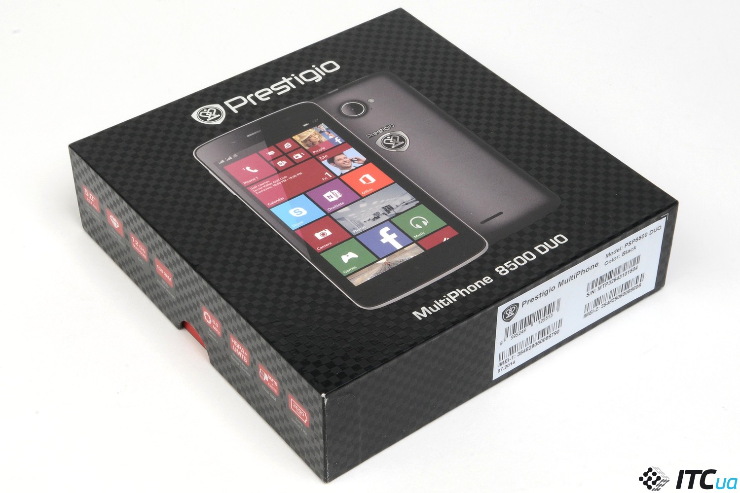 Экспресс-обзор Windows-смартфона Prestigio MultiPhone 8500 DUO