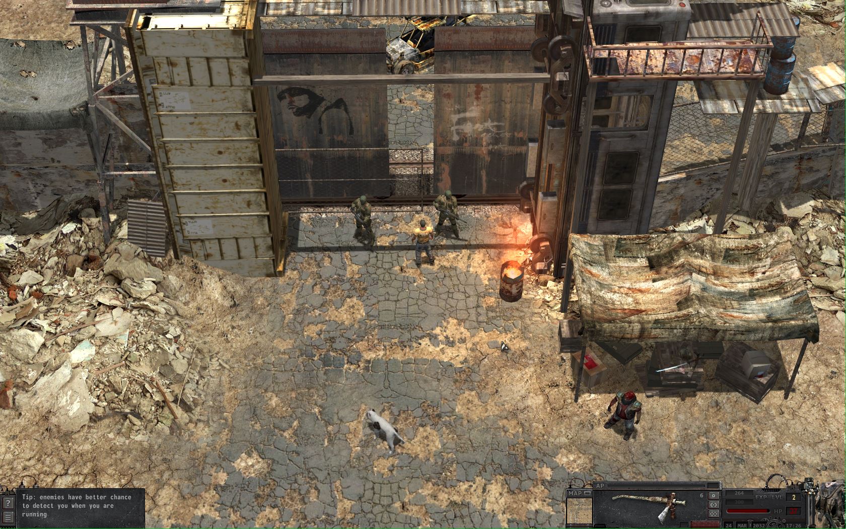 Вышла Krai Mira, RPG в стиле Fallout 2, действие которой происходит в Крыму