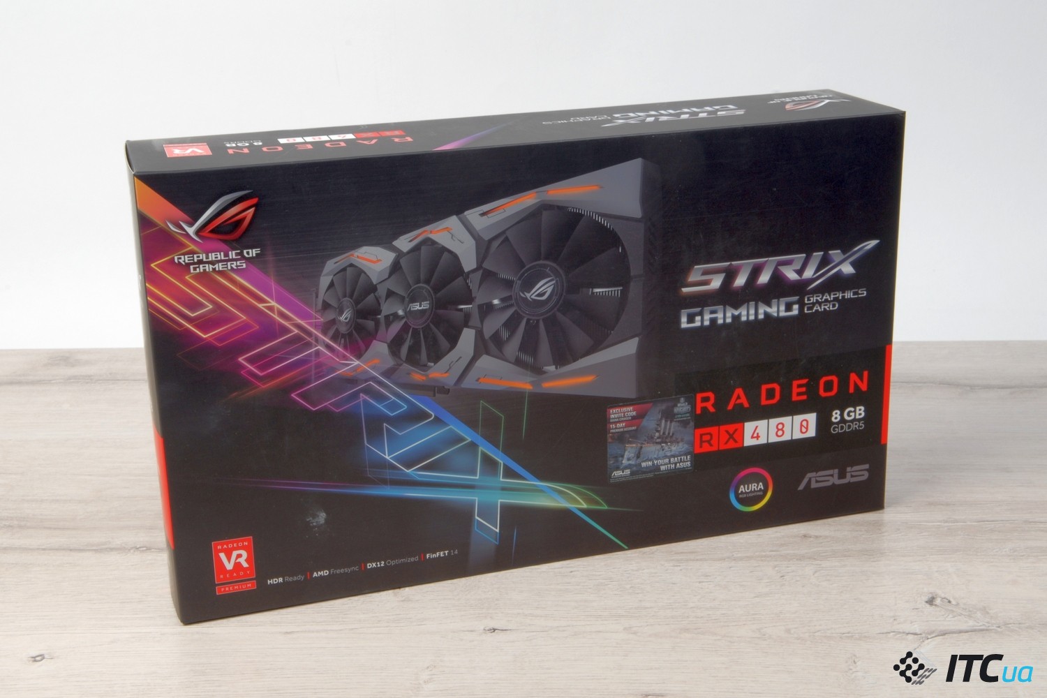 Обзор видеокарты ASUS ROG STRIX-RX480-O8G-GAMING