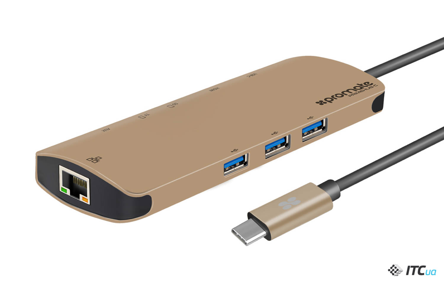 Экспресс-обзор USB-C-дока Promate PrimeHub-C