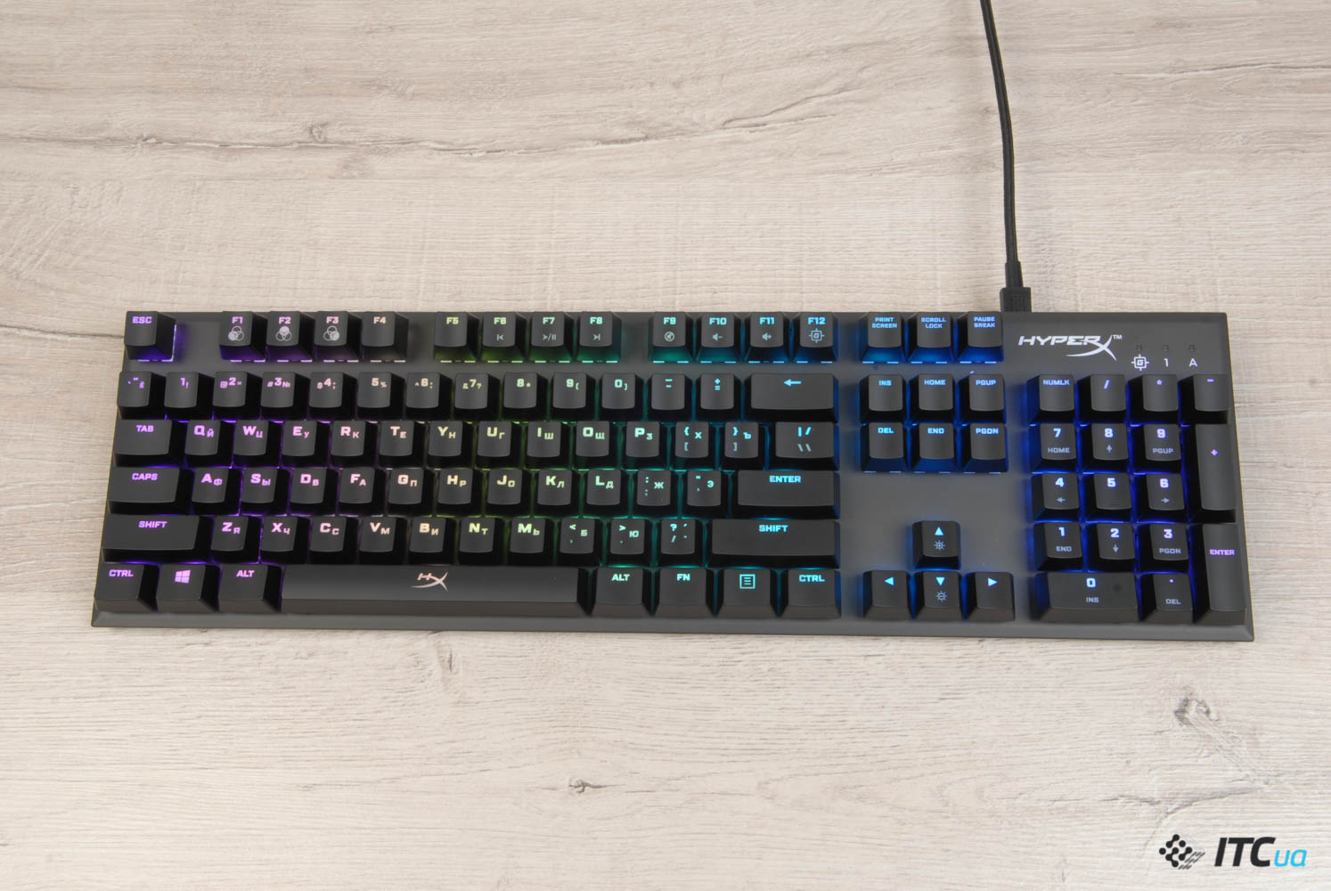 Обзор игровой механической клавиатуры HyperX Alloy FPS RGB