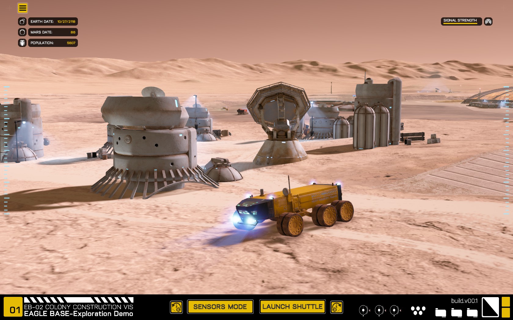 Project Eagle – посетите город на Марсе