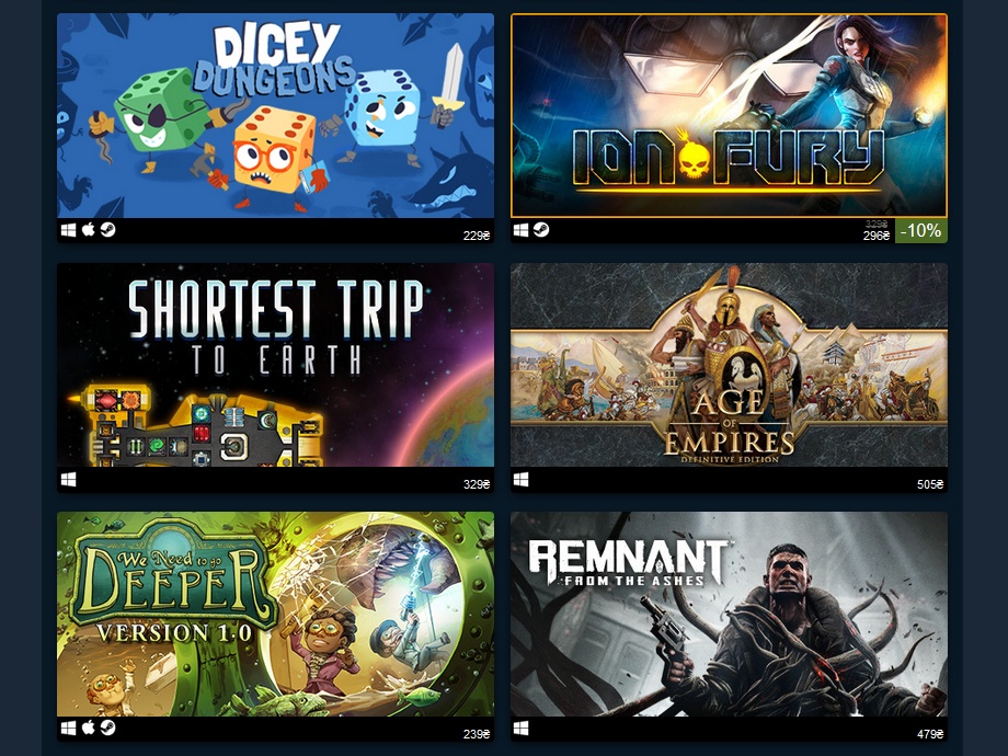 Steam представил Топ 20 самых продаваемых новых игр августа (на третьем ...