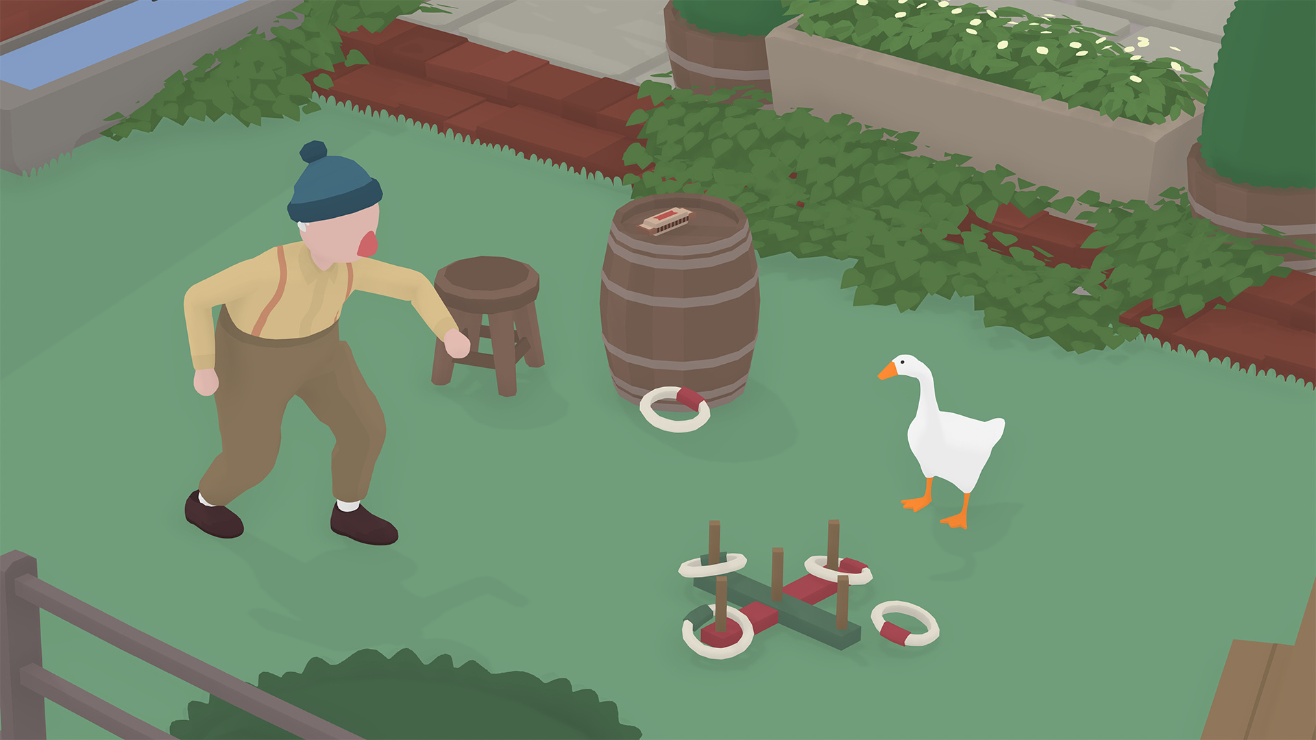 Untitled Goose Game – симулятор гуся-террориста