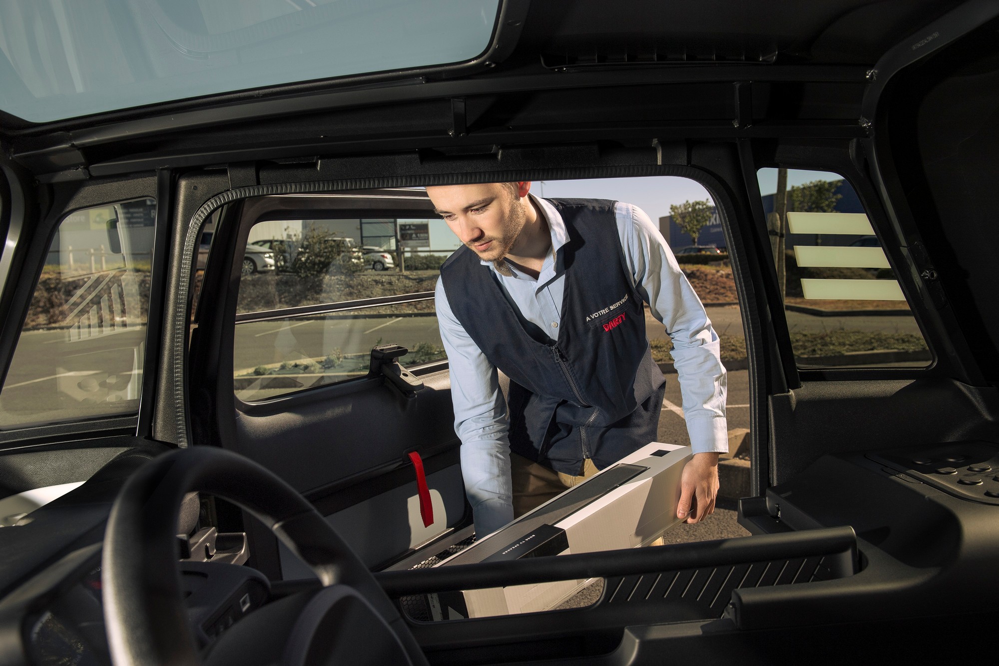 Citroen представил грузовой электромобиль My Ami Cargo с ...