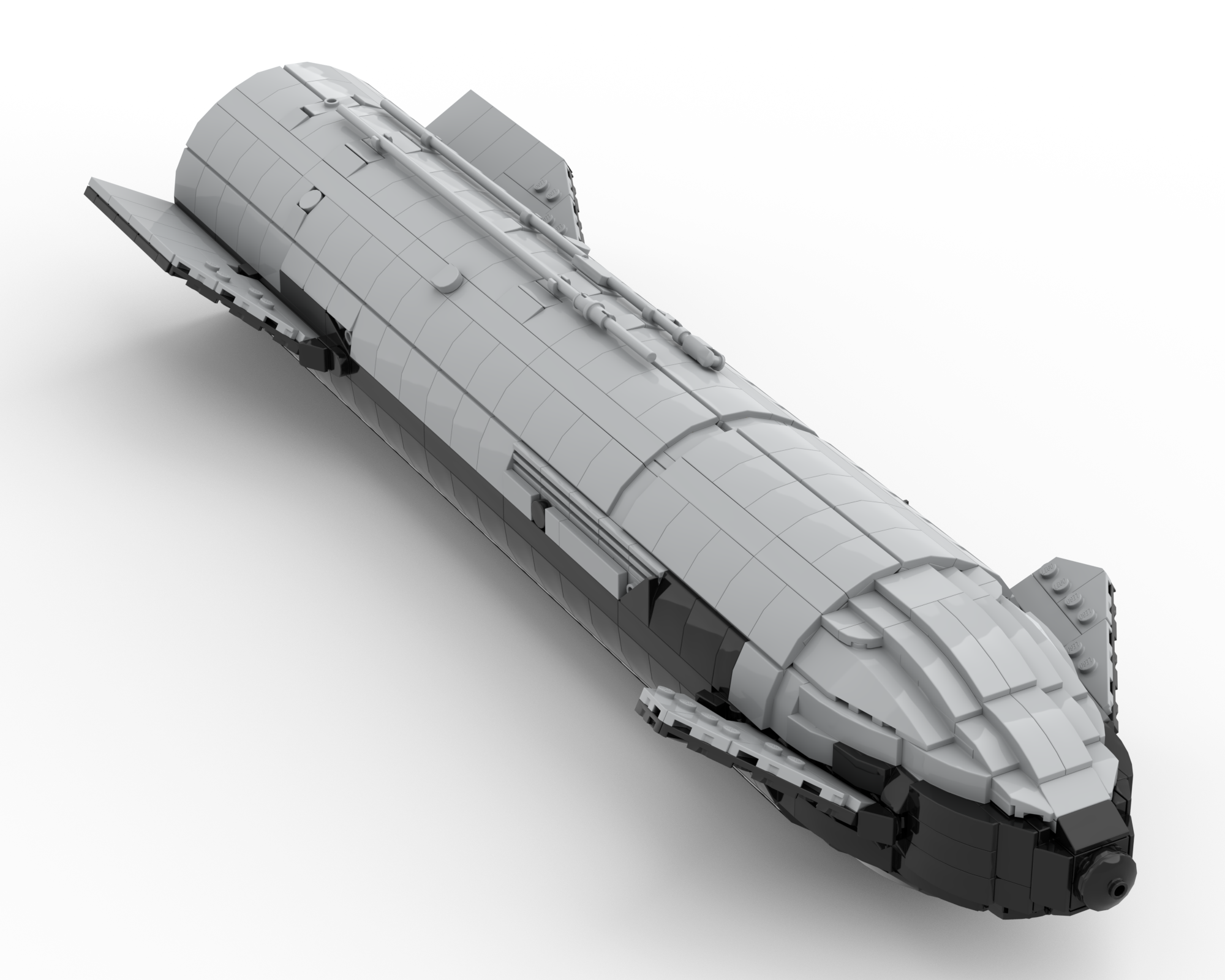 Starship & Super Heavy в масштабе 1:110 — энтузиасты собрали точную ...