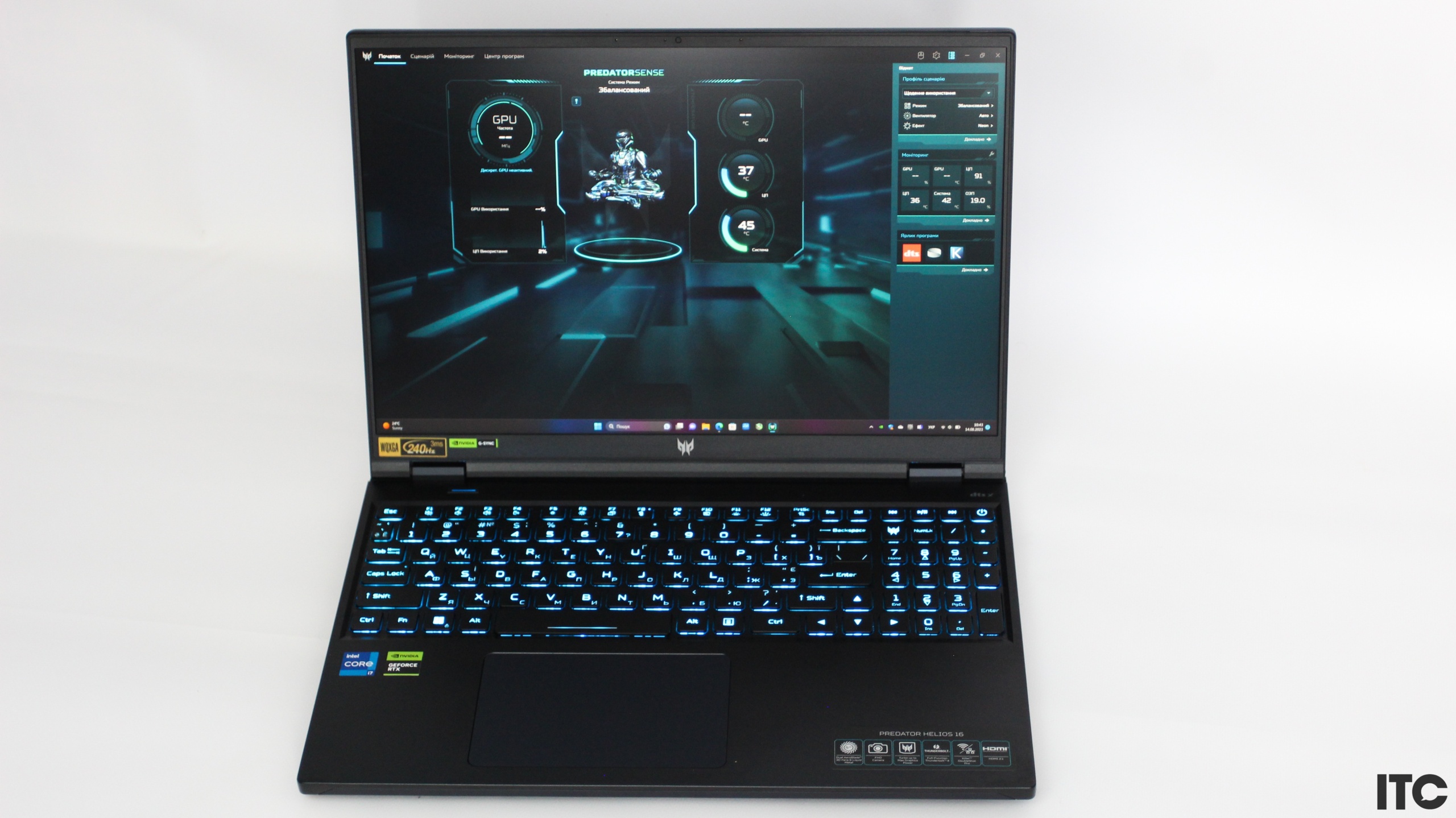 Обзор Acer Predator Helios 16: мощный игровой ноутбук с великолепным ...