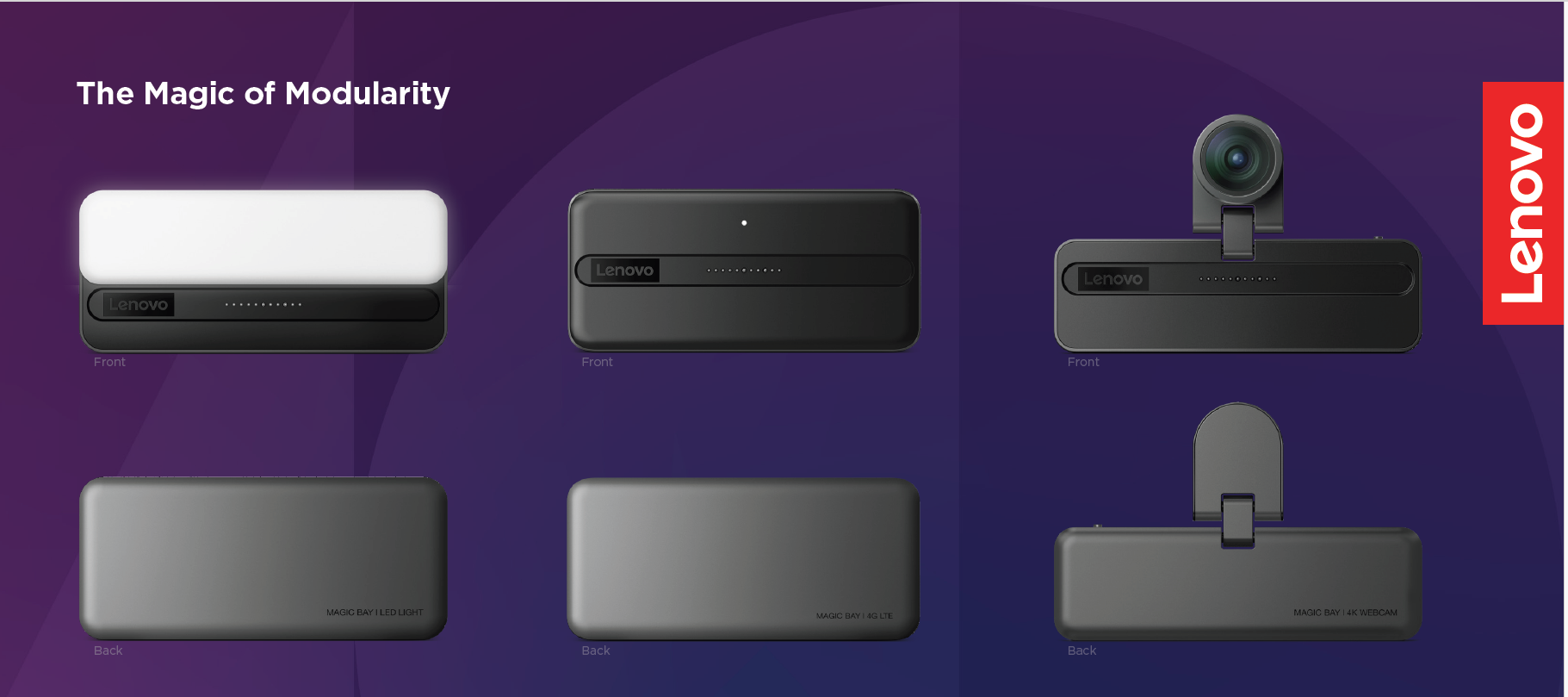 Первый взгляд на модульную систему для ноутбуков Lenovo Magic Bay ...