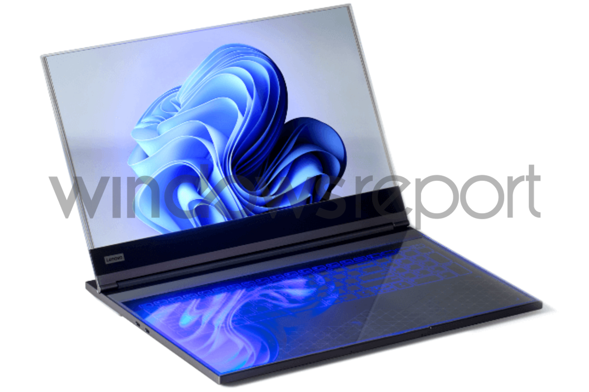 Lenovo «винайшла» ноутбук з прозорим екраном та сенсорною панеллю ...