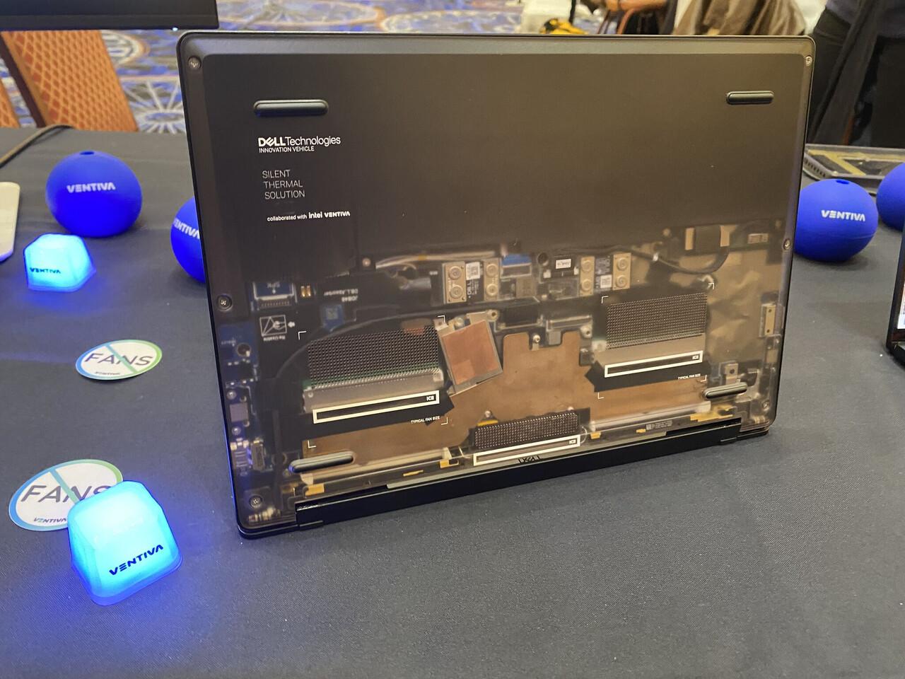 Ventiva ICE9 fanless ionic cooling debuts in Dell laptop