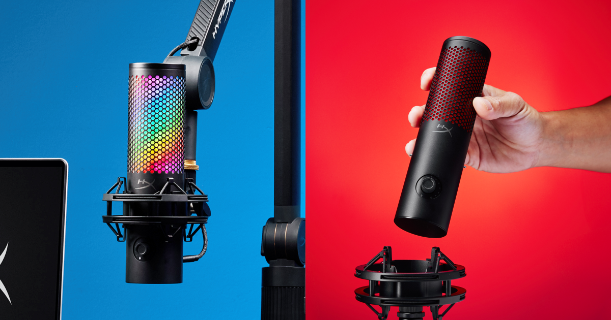 Мікрофони HyperX QuadCast 2 та QuadCast 2S: чистий звук у складних ...