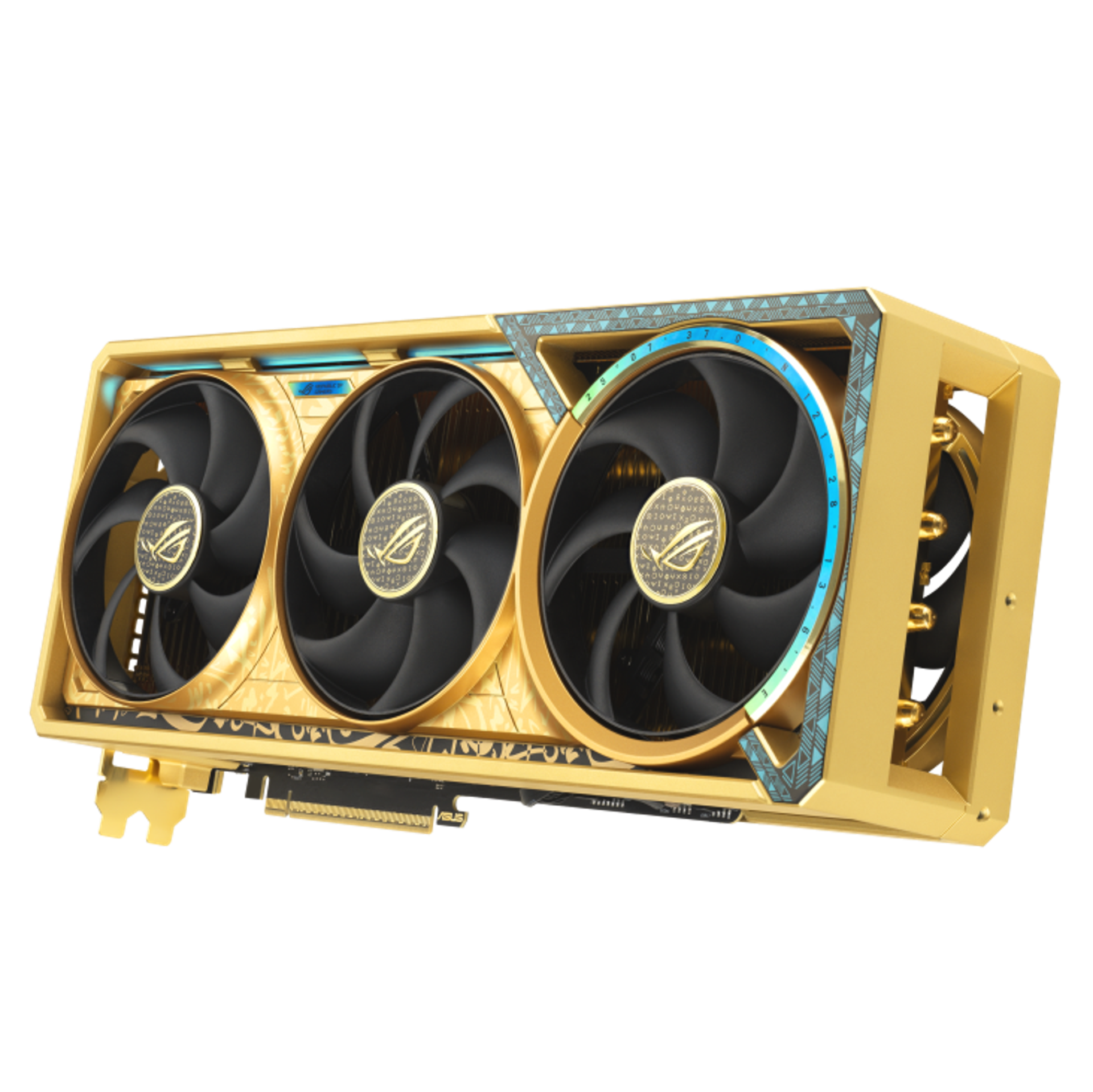 Asus unveils NVIDIA RTX 5090 ROG Astral Dhahab Edition for $3080